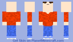 Funny Face guy Minecraft Skin