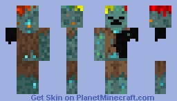 Withering Drowned Minecraft Skin