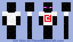Enderman with Mojang merch [Fixed] Minecraft Skin