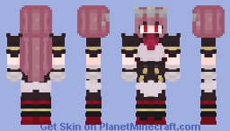 Phantom Rose Reina Minecraft Skin