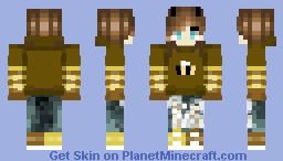 Humanoid bee [male version] Minecraft Skin