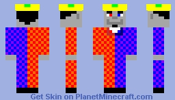 The Mad King Minecraft Skin