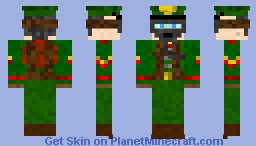 Soviet Gas Mask Soldier Minecraft Skin