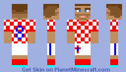 Croatian jersey (hrvatski dres) Minecraft Skin