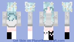 Kinda Pastel Fox Girl? Minecraft Skin