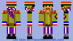Comrade Sam Minecraft Skin