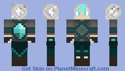 Cyan Boy Minecraft Skin