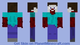 Skinless Steve Minecraft Skin