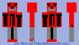 TNT boy Minecraft Skin