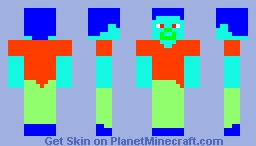 Mutant Steve Minecraft Skin