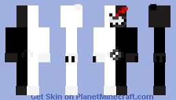 Monokuma from Danganronpa Minecraft Skin