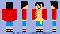 luffy Minecraft Skin