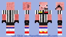 Ref Pig Minecraft Skin