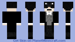 Aldous Vanderboom with crow mask Minecraft Skin