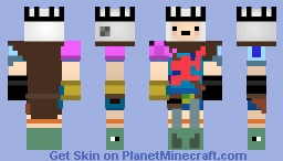 Dungeon Finn Minecraft Skin