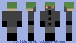 WW1 German soldier with gas mask Minecraft Skin