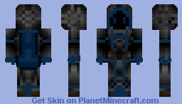 Blue Mage Minecraft Skin