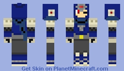 Megamix Shadow Man Minecraft Skin