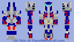 Optimus Prime Minecraft Skin