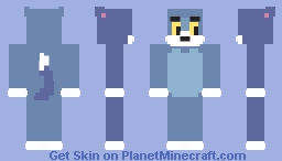 Tom (Tom and Jerry) Minecraft Skin
