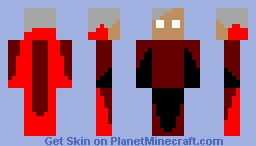 Red wizard Minecraft Skin