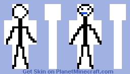 Stickman Minecraft Skin