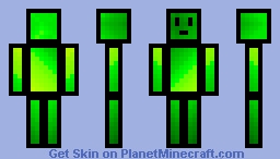Green box Minecraft Skin