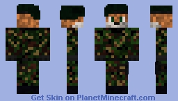 IRA Fox Minecraft Skin