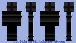 Chess Black King Minecraft Skin