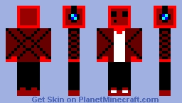 Red slime Minecraft Skin