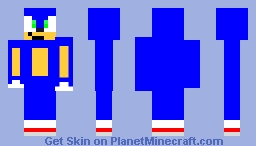 Sonic Minecraft Skin
