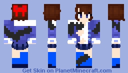 Veronica (Damaged) (Heathers the musical) Minecraft Skin