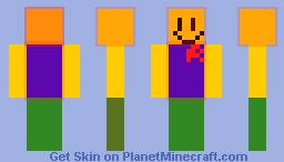 Roblox noob Minecraft Skin