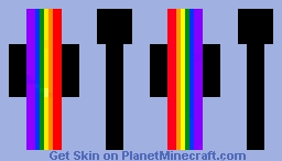 pride flag Minecraft Skin