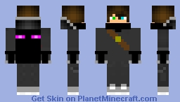 M,D Ender man cape Minecraft Skin