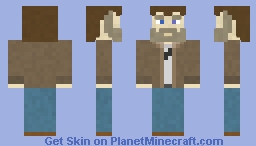 Rick From the walking dead Minecraft Skin