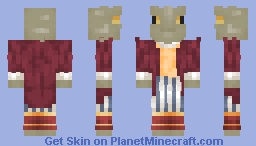 Forest Frog King Minecraft Skin