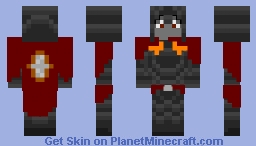 Crimson Knight Minecraft Skin