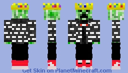 drip creeper Minecraft Skin