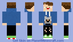 Bleu Minecraft Skin
