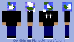 Mine earth Minecraft Skin