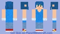 Human Sonic Minecraft Skin