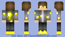 Golden, Gold Boy Minecraft Skin