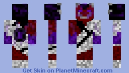 Nether portal mage Minecraft Skin