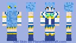 Aqua Minecraft Skin
