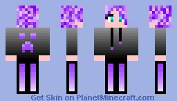 Lavender Fusion Minecraft Skin