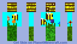 Friend of Bees Minecraft Skin