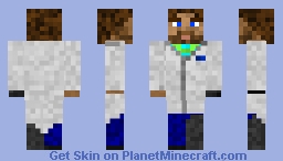 upgraded lab coat boi Minecraft Skin
