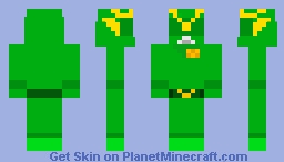 MidoGreen/Green Spirit Ranger Minecraft Skin