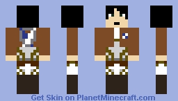 Levi Ackerman Minecraft Skin